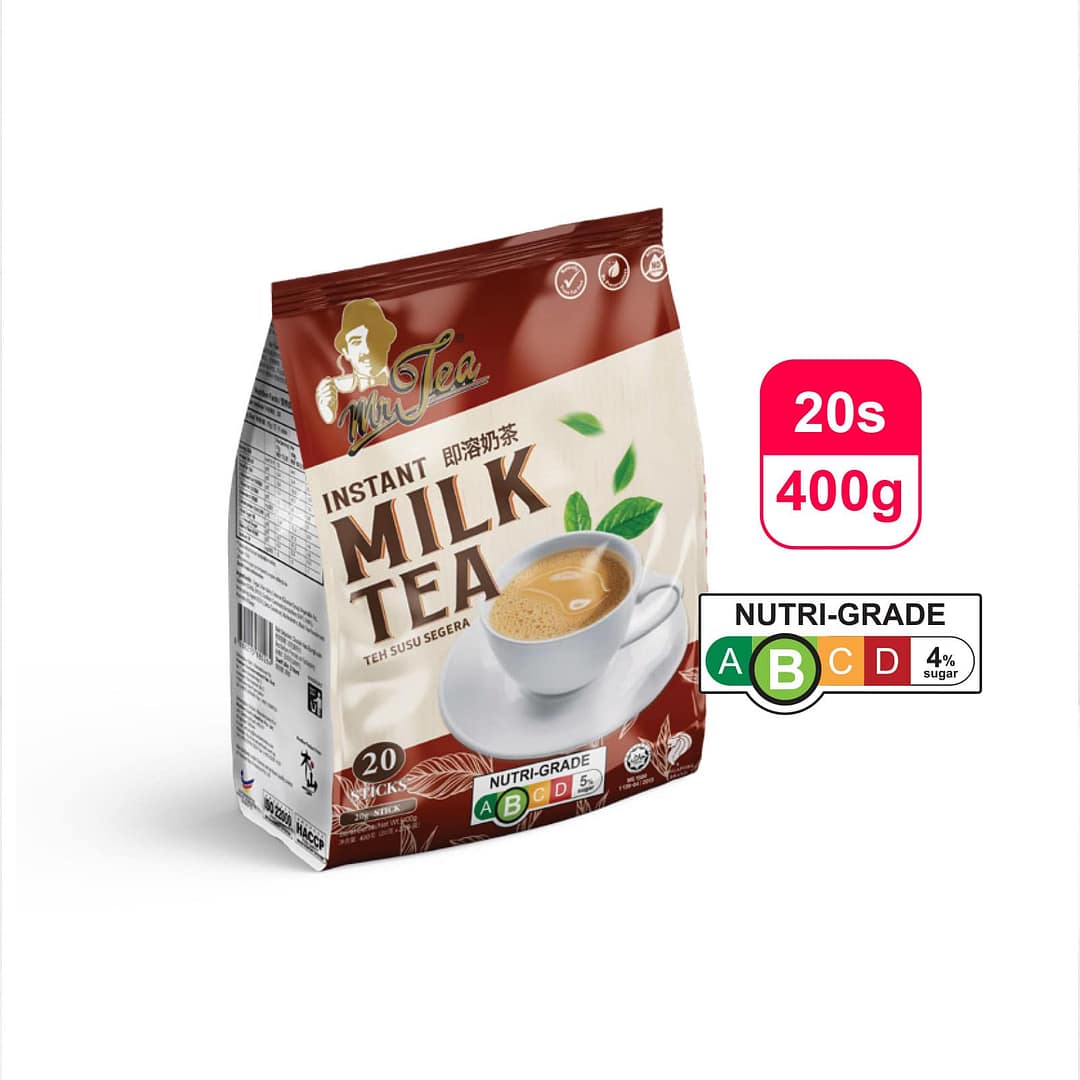 Mr Tea Instant Milk Tea Regular 20s - Mushan Foods