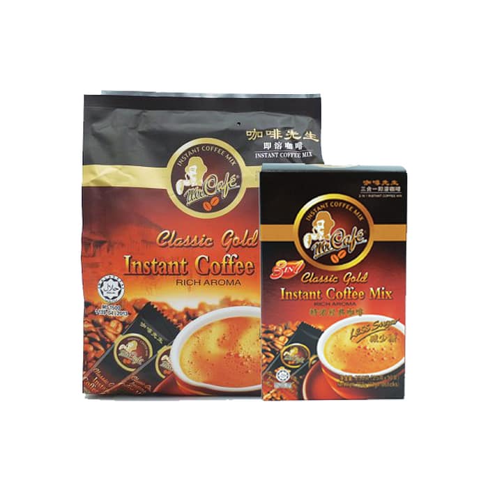 Mr Cafe Instant Gold Coffee Mix - Mushan Foods